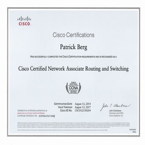 Cisco Certified Network Associate (CCNA) | PPT