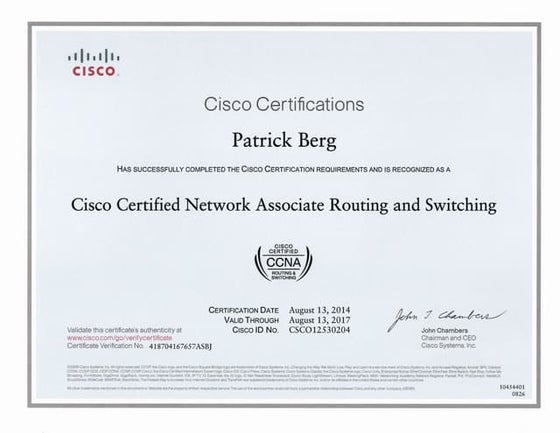 CCENT (Cisco Certified Entry Networking Technician) | PPT