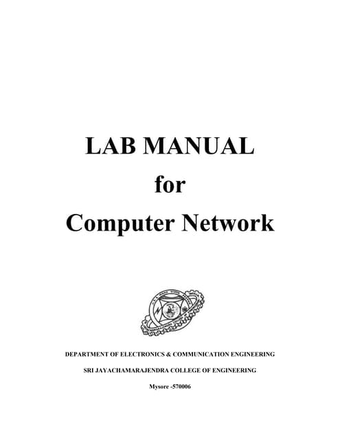 Experiment no. 1,2 and assignment no.1 cn | PDF | Computer Networking | Computing