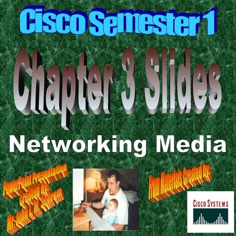 Ccna1 3.0 03 networking media | PPT