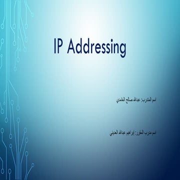 Ccna 1 chapter 7 Binary & decimal | PDF