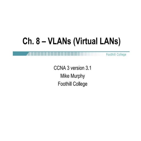 Ccna3 vla ns | PDF