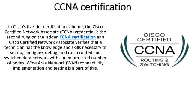 Ccna Certification Pptx