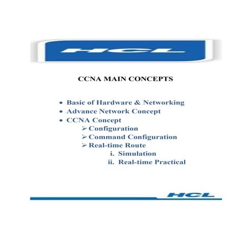 Ccna concepts | PDF