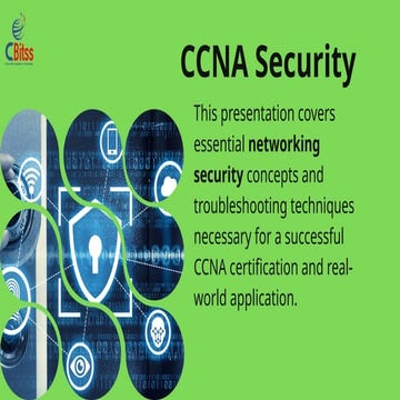 Understanding Network Security Fundamentals An Overview for CCNA ...