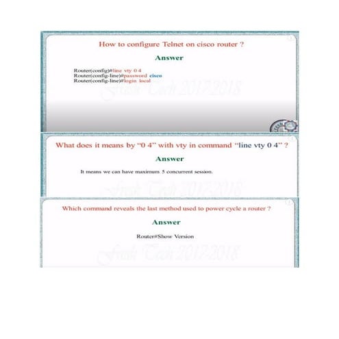 Ccna Viva Question Pdf