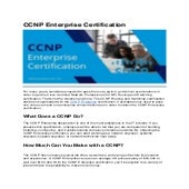 CCNP Enterprise Certification | PDF