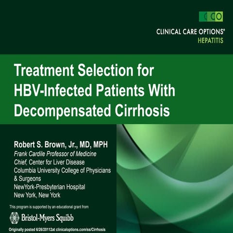 Clinical Care Options, Clinical care options