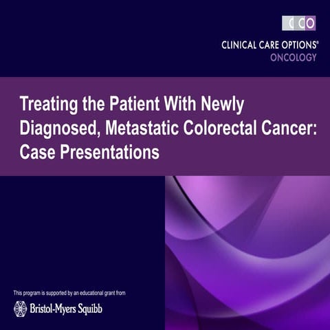Cco metastatic colorectal_cancer_cases_slides | PPT