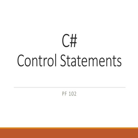 C Control Statements For Loop Do Whileppt 8493