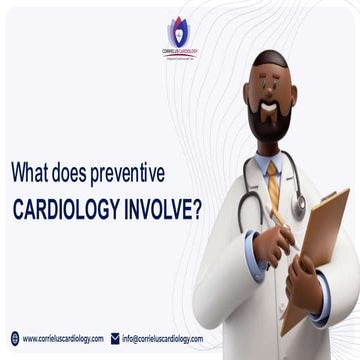 What Does Preventive Cardiology Involve Ppt