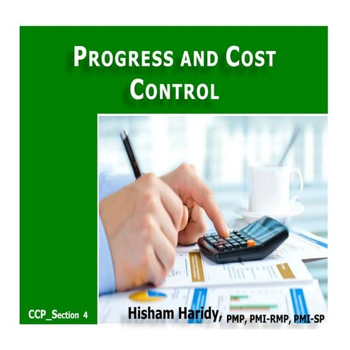 CCP_SEC4_Progress and Cost Control | PDF