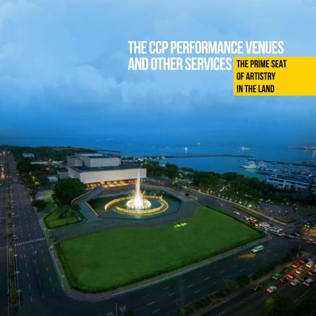 CCP Venues and other Services | PDF