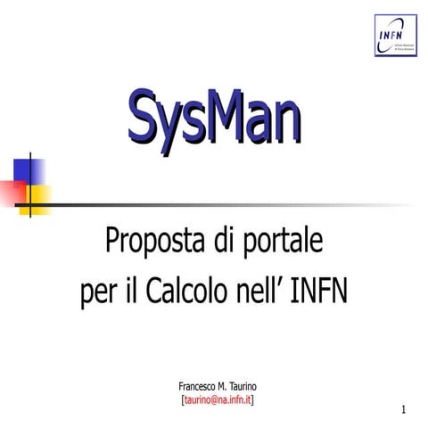 SysMan | PPT
