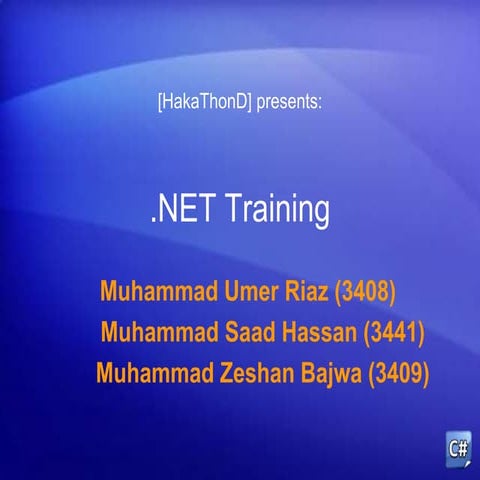 C Crystal Reports Ppt