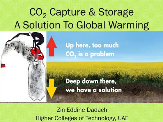Carbon Capture and Storage | PPTX | Power and Energy Industry | Industries