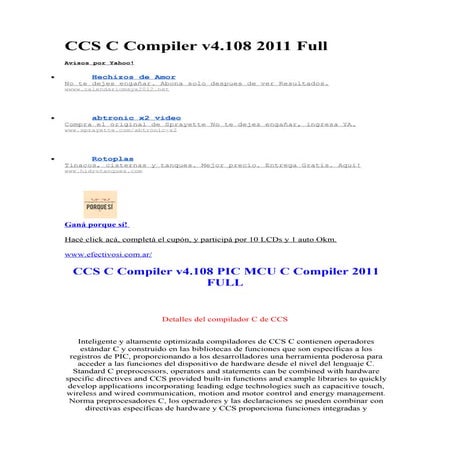Ccs c compiler v4 | DOC
