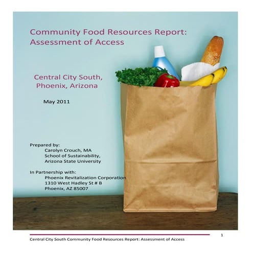 Food System Mapping: The Value of Geographic Analysis | PPT