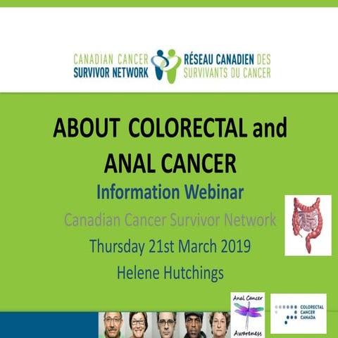 Anal & Colorectal Cancer | PPT