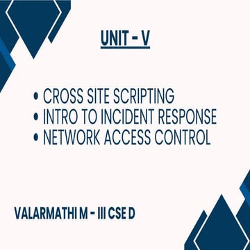 Comprehensive Guide to Cross-Site Scripting, Incident Response, and ...