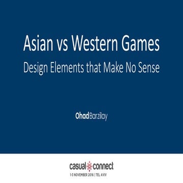 Asian vs. Western Games: Successful Gameplay and Design Elements That ...