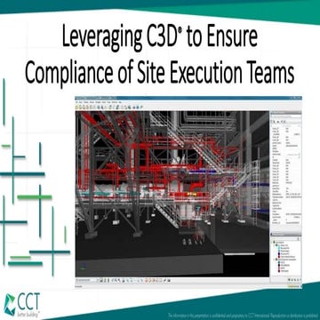 Leveraging C3D® to Ensure Compliance of Site Execution Teams | PPTX