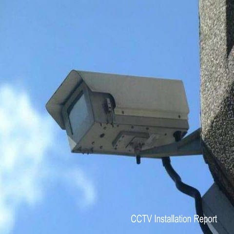 presentation about CCTV concepts and installation | PPT