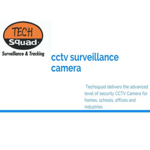 Cctv camera and Security | PDF