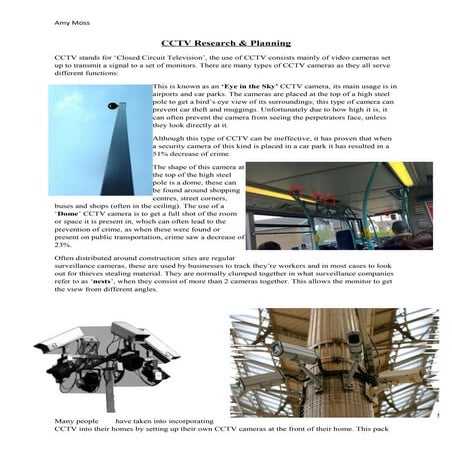 Cctv research | PDF