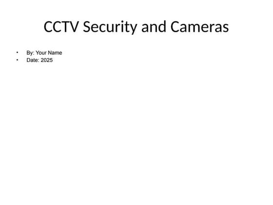 How to Install CCTV Camera Step by Step.pdf | Cameras and Camcorders ...
