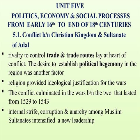 HISTORY UNIT FIVE.pptx