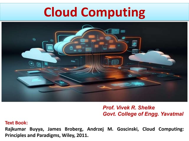 CLOUD COMPUTING SERVICES - Cloud Reference Modal | PPTX