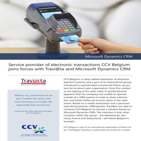 Case story CCV Belgium | PDF