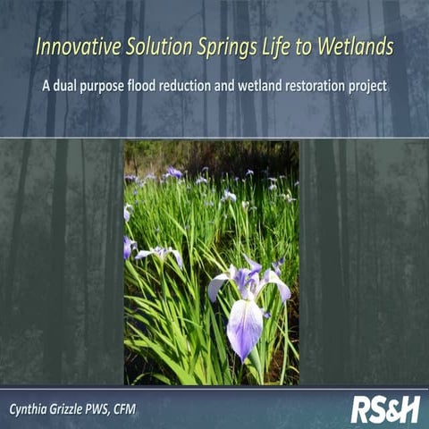 Ccwf restoration apwa | PPTX