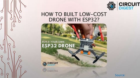 DIY Gesture Control ESP32 LiteWing Drone using Python | PDF