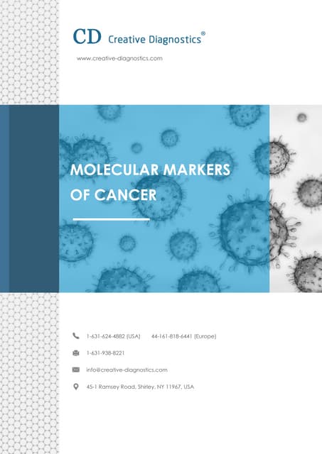 Introduction to biomarkers | PDF | Endocrine and Metabolic Diseases | Diseases and Conditions