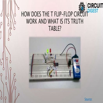 D and T Flip Flop | PPTX