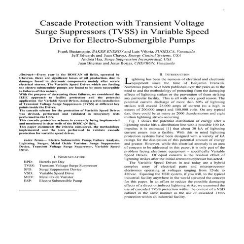 Cascade Protection with Transient Voltage copy | PDF