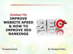 Search Engine Optimization Tutorial | PPT