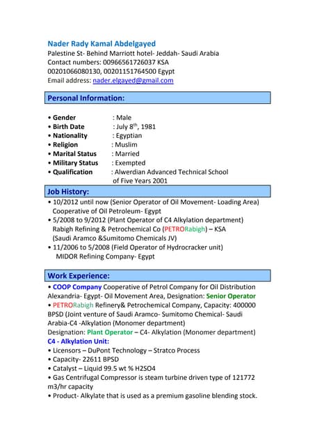 Asif Mahmood Resume | PDF