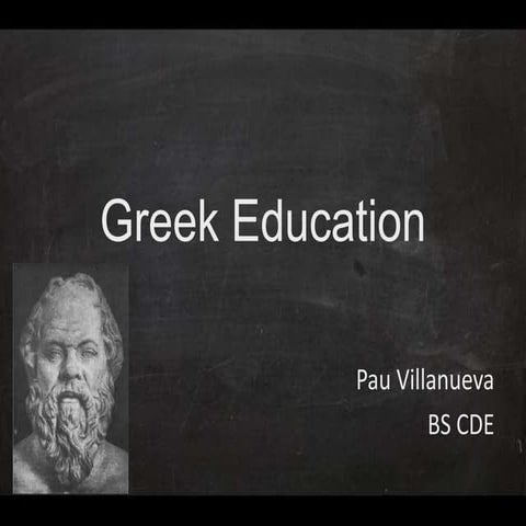 Greek Education | PPT