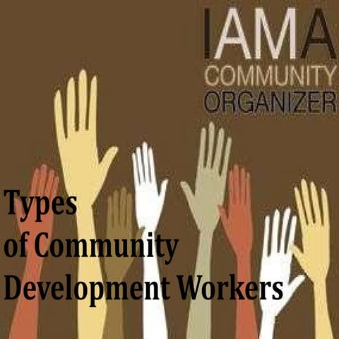 Types of Community Development Workers | ODP