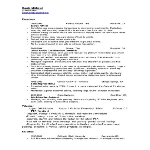 Resume | PDF
