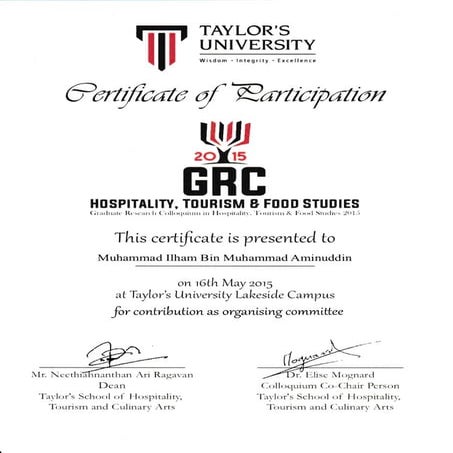 Master - GRC - 2015 | PDF