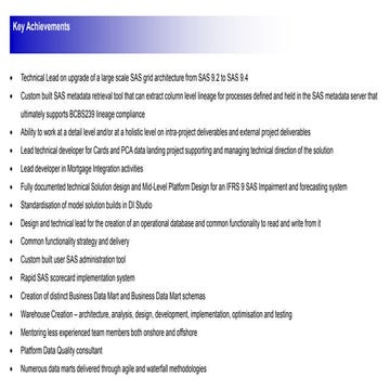 Key Achievements | PPT