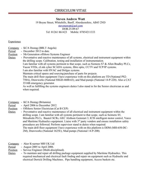 RICHARD LEMIN CV 2016 | PDF