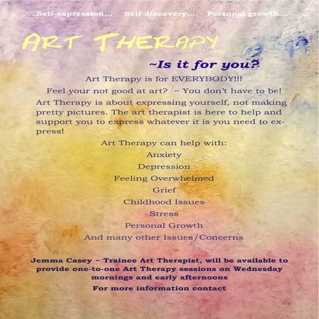 Art Therapy Poster Mountview Linkedin | PDF