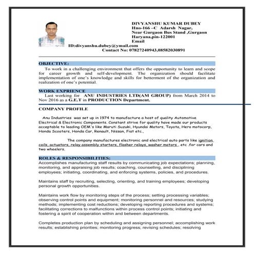 vikas (resume) (1) | DOC