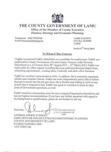 SCM Appointment Letter 2 | PDF