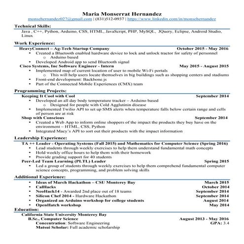 Maria_Hernandez_Resume | PDF